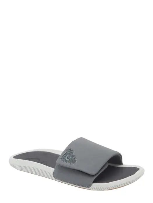 Olukai Ulele Water Resistant Slide Sandal - Rock/rock