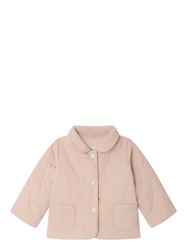 Bonpoint Luno Light Quilted Jacket - Pink