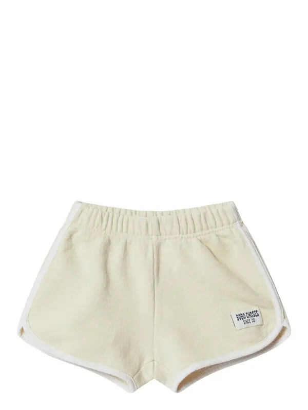 BOBO CHOSES Cotton Shorts - Yellow