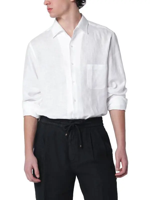 Loro Piana Linen Shirt - White