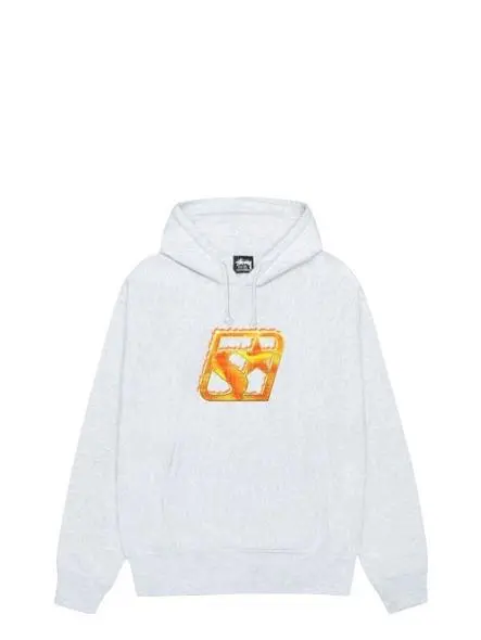 StÜssy Blaze Hoodie - Ash Heather