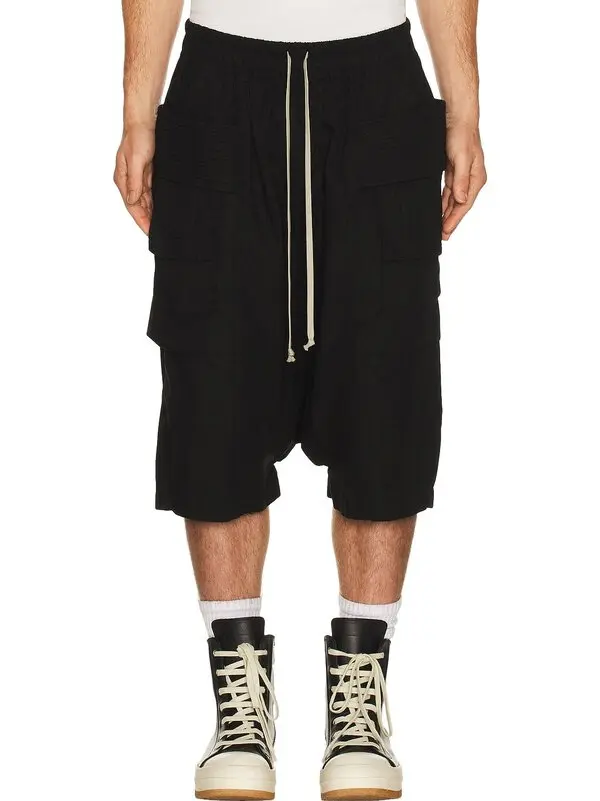 Rick Owens Creatch Cargo Pods - Black