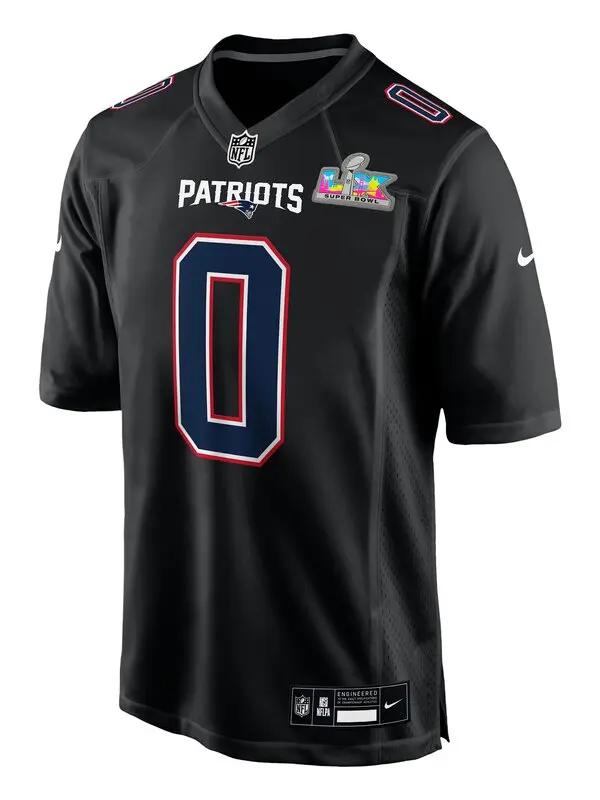 Nike Christian Gonzalez Super Bowl Lx Nfl Game Fashion Jersey - Black