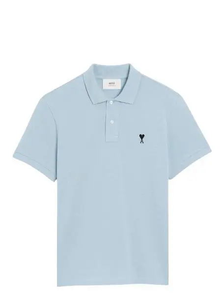 Ami De Coeur Polo Shirt - Sky Blue