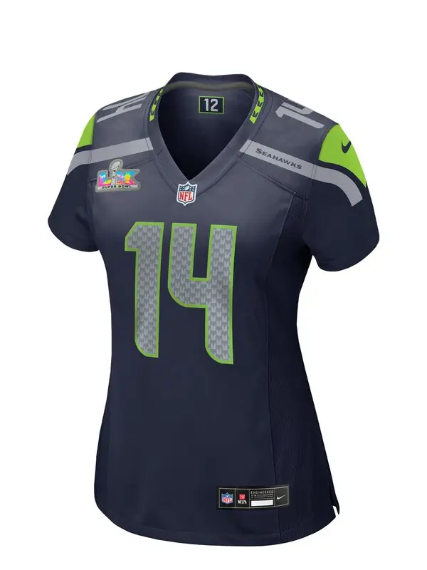 Nike Sam Darnold Seattle Seahawks Super Bowl Lx Nfl Game Jersey - Blue