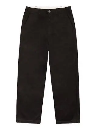 StÜssy Chino Wide-leg Trousers - Black