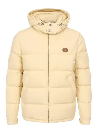 Valentino Garavani Vlogo Quilted Zip-up Jacket - Creme Beige