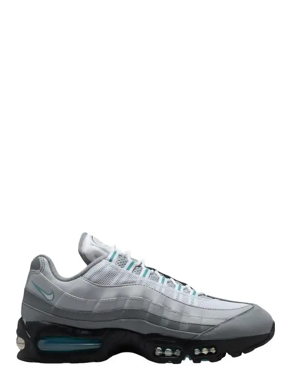 Nike Air Max 95 Og Big Bubble Sneakers - Cool Grey/metallic Silver/mineral Teal