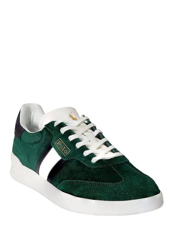 Polo Ralph Lauren Heritage Aera Suede Sneaker - Green