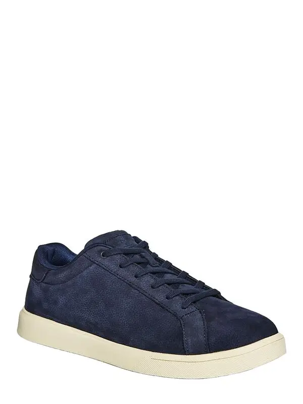 Peter Millar Drift Classic Nubuck Sneakers - Navy