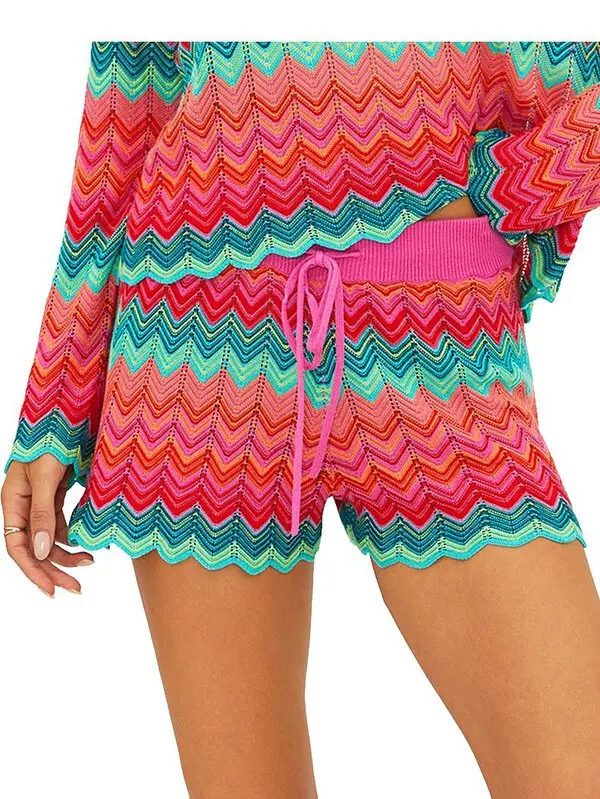 Beach Riot Balboa Shorts - Strawberry Ice Chevron