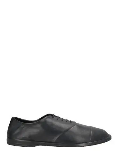 Marni Lace-up Leather Shoes - Black