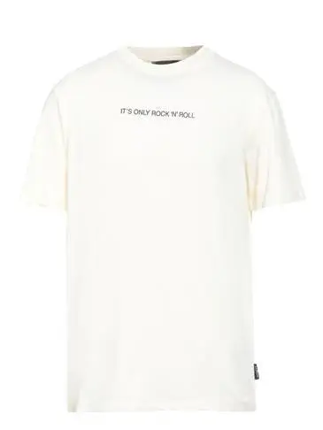 John Richmond T-shirt Cream Size Cotton - White