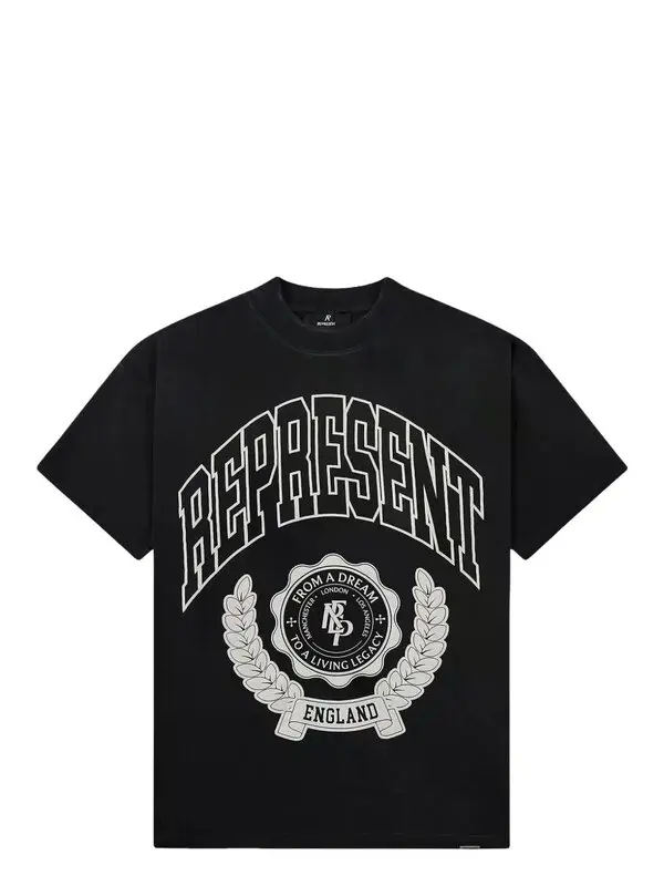 REPRESENT Legacy Crest T-shirt - Black