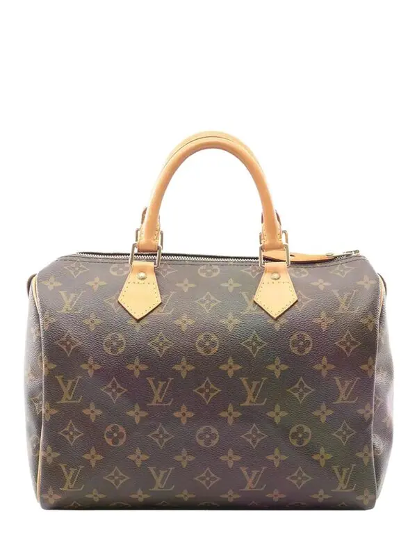 LOUIS VUITTON 2006 Monogram Speedy 30 Boston Bag - Brown