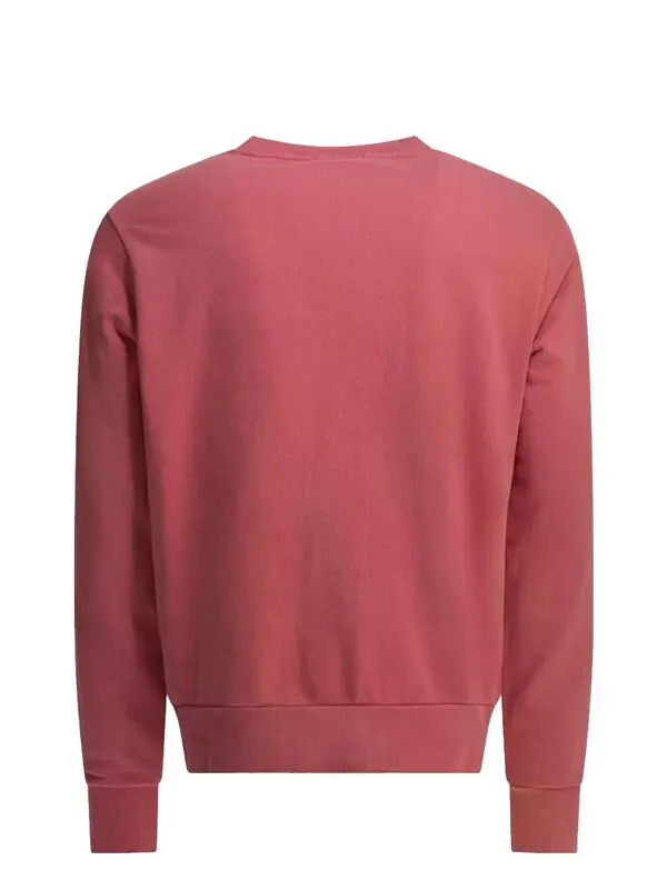 Polo Ralph Lauren Terry Logo Crewneck Sweatshirt - Red