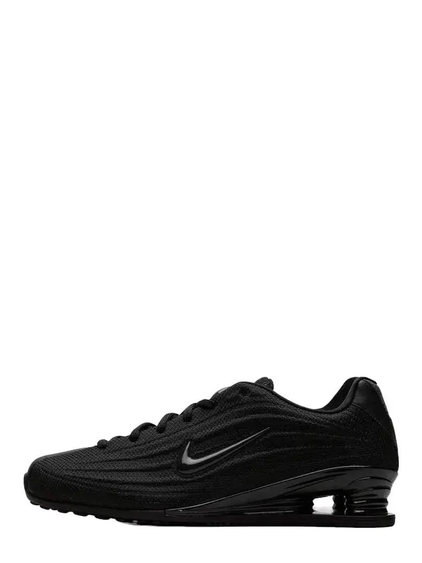 Nike Shox Z Striped Sneakers - Black