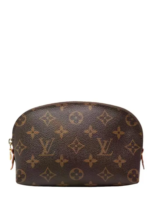 LOUIS VUITTON 2019 Monogram Cosmetic Pm Pouch - Brown
