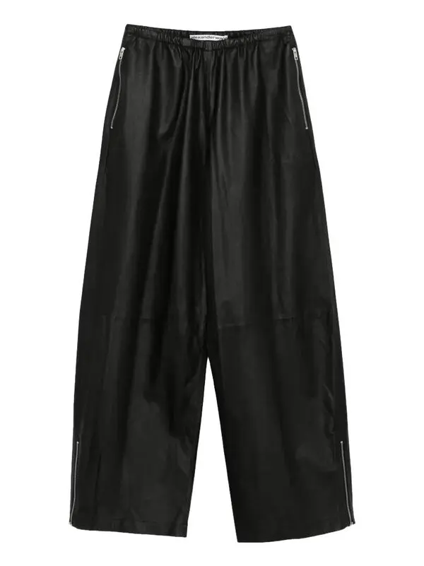 Alexander Wang Elasticated-waistband Trousers - Black