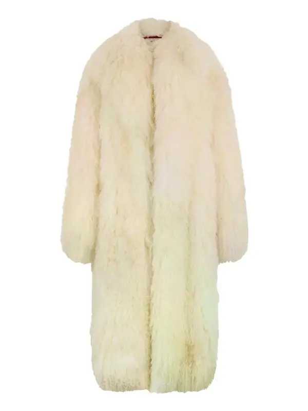 Philosophy Di Lorenzo Serafini Faux-fur Coat - Neutrals