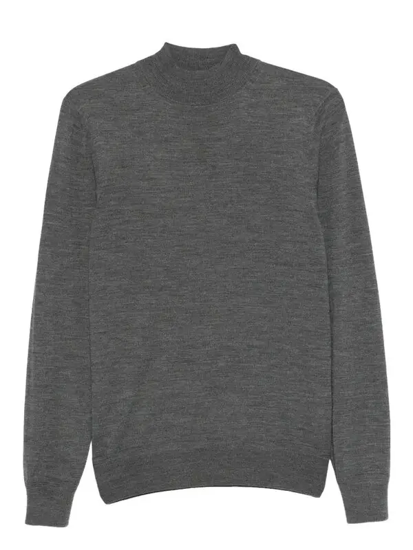 TOM FORD Mélange-effect Top - Grey