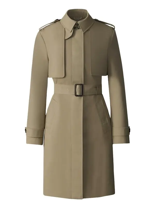 Mackage 2-in-1 Classic Trench Coat - Light Camel