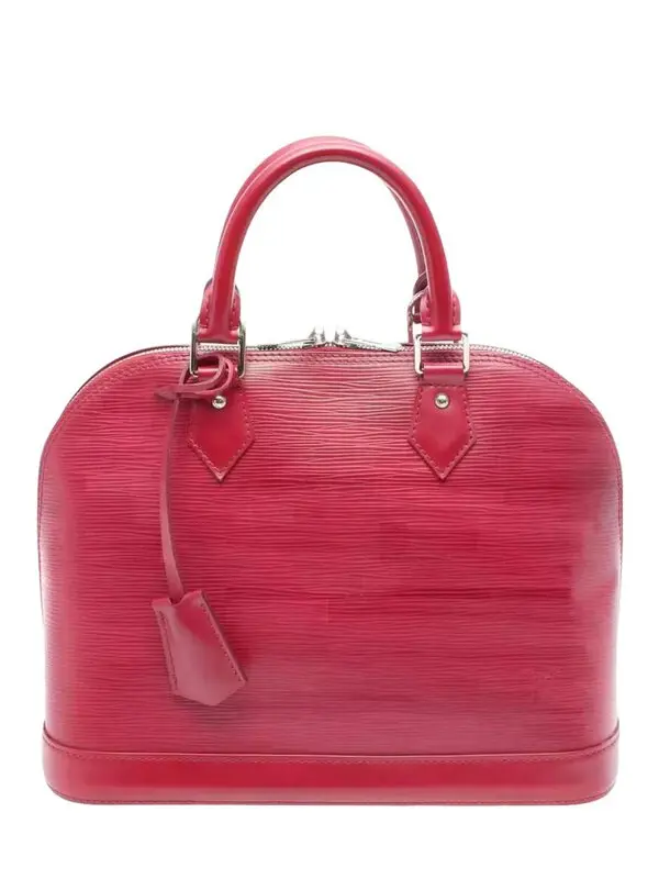 LOUIS VUITTON 2013 Epi Alma Pm Handbag - Red