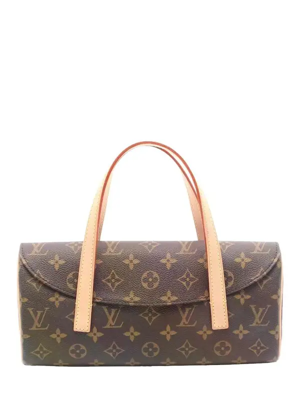 LOUIS VUITTON 2000 Monogram Sonatine Handbag - Brown