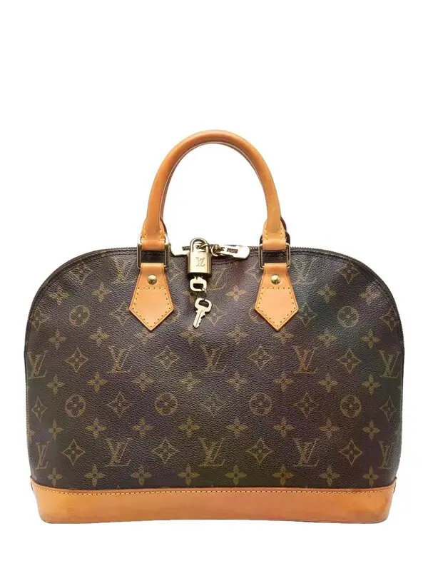 LOUIS VUITTON 1994 Monogram Alma Pm Handbag - Brown