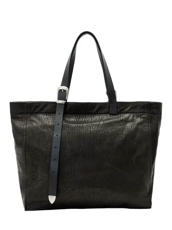 ALLSAINTS Haven Leather Tote - Black