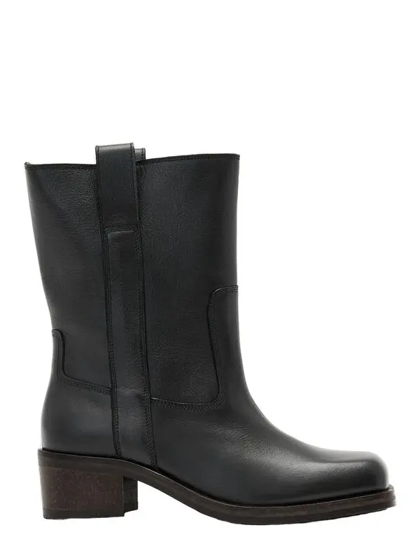 ALLSAINTS Terri Leather Boots - Black