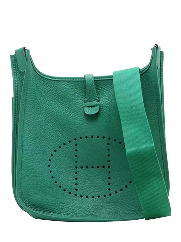 Hermès 2024 Evelyne Iii 29 Crossbody Bag - Green