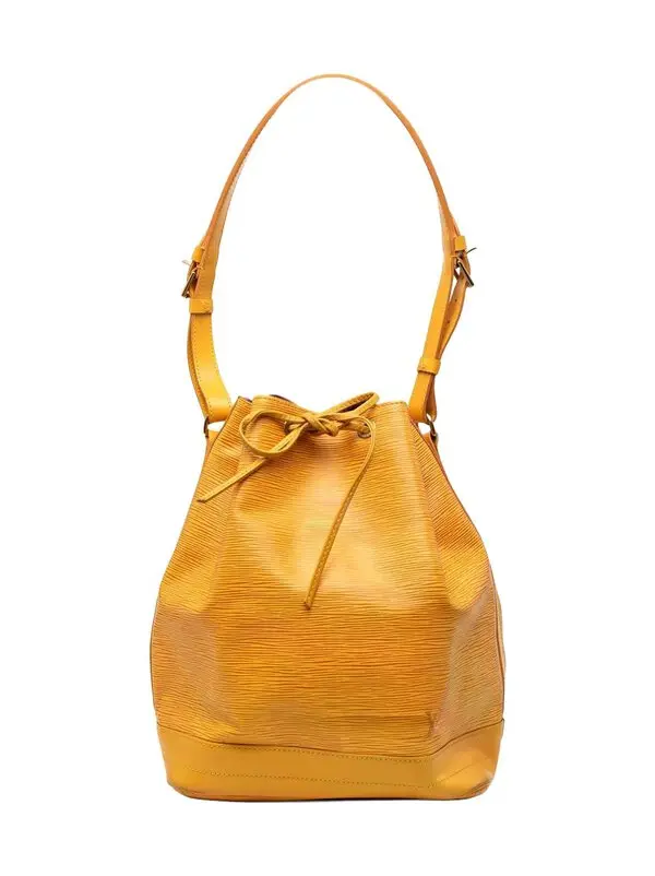 LOUIS VUITTON 1996 Epi Noe Gm Bucket Bag - Yellow