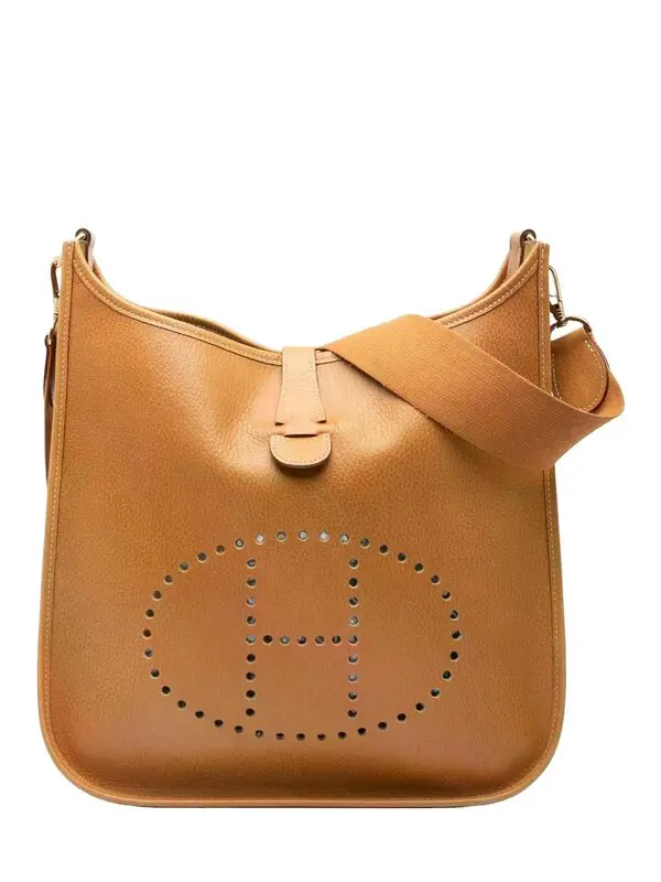 Hermès 1997 Ardennes Evelyne Gm Crossbody Bag - Brown