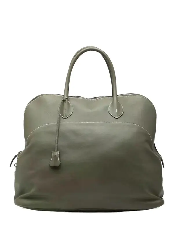 Hermès 2014 Sikkim Bolide Relax 45 Travel Bag - Green