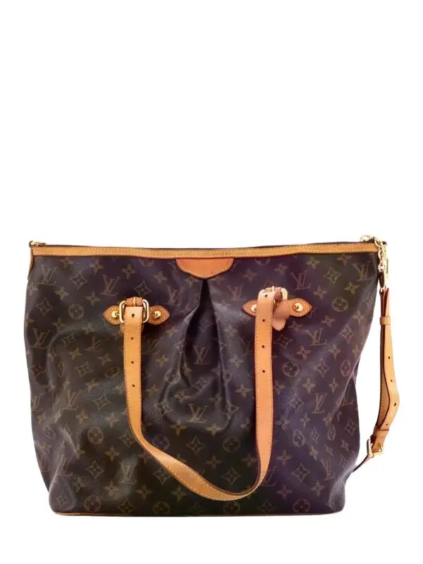 LOUIS VUITTON Palermo Gm Monogram Canvas Tote Bag - Brown