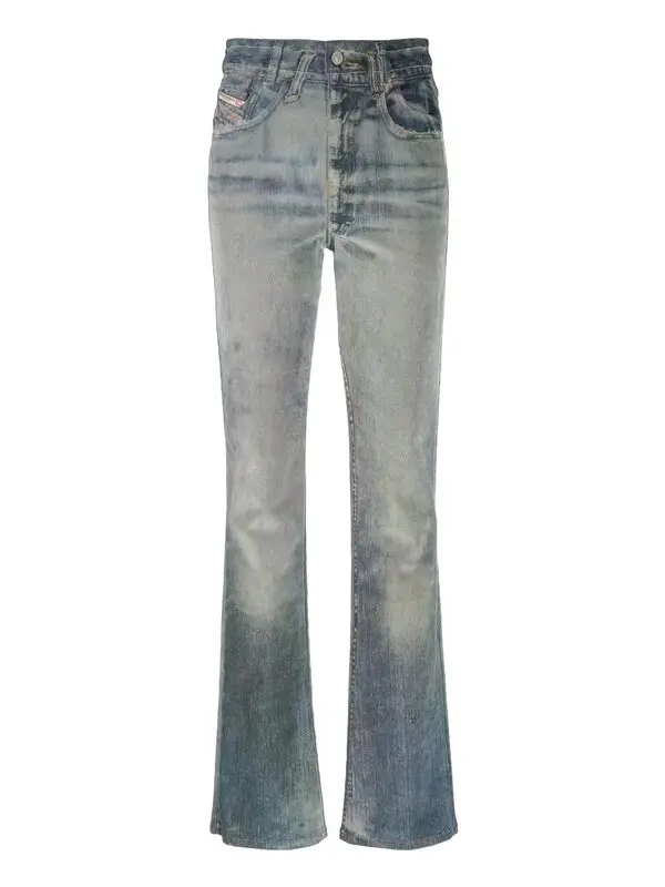 DIESEL® 2003 D-escription 09e51 Flared Jeans - Blue