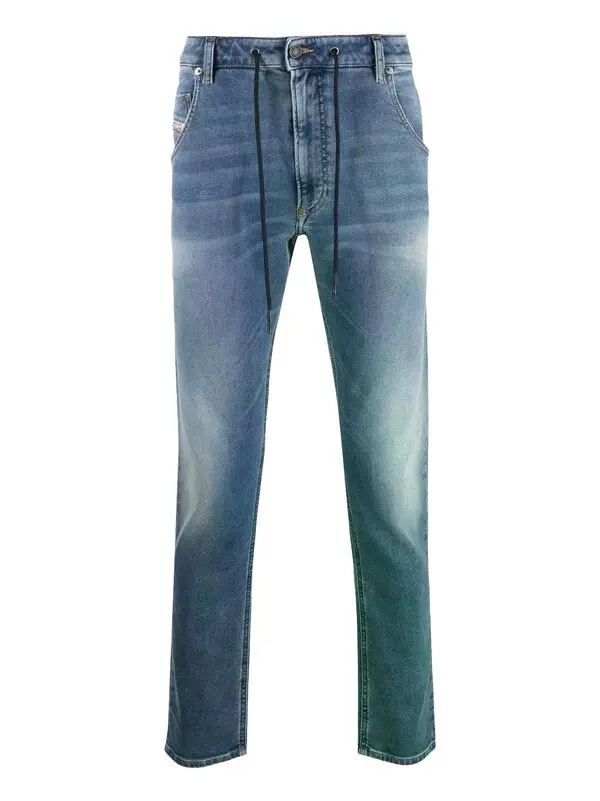DIESEL® Tapered Krooley Joggjeans - Blue