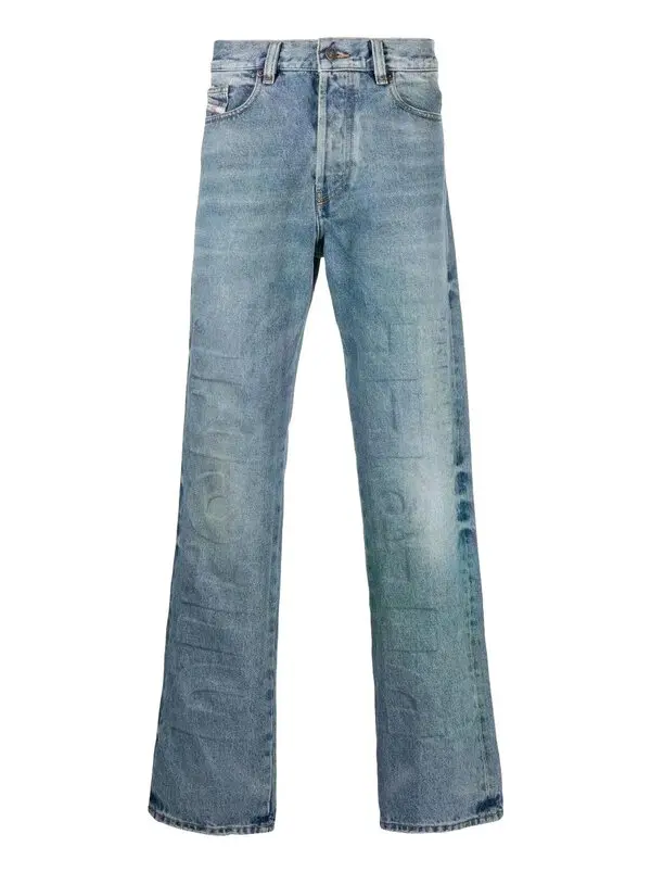 DIESEL® 2010 007i3 Straight-leg Jeans - Blue