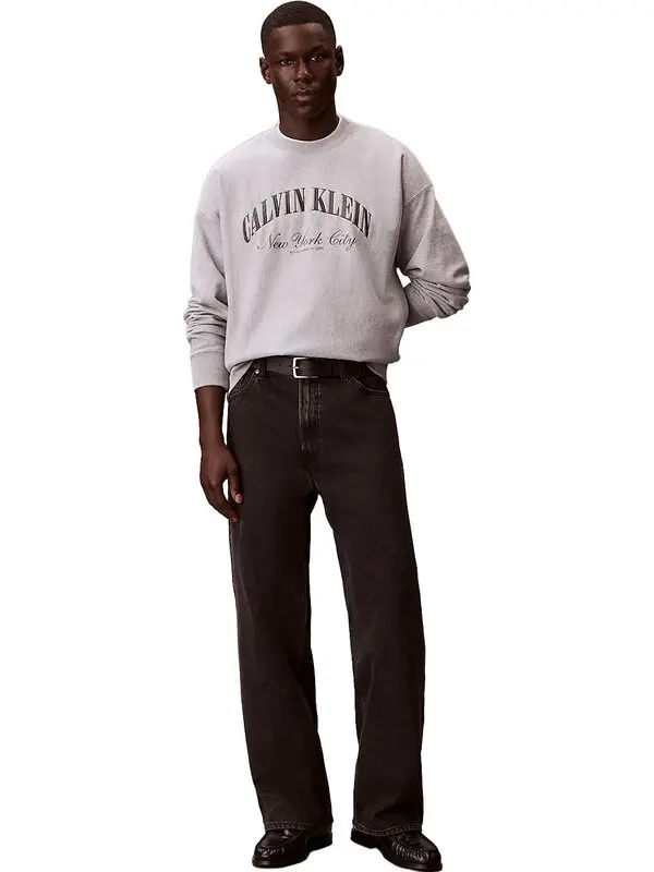 Calvin Klein Baggy Jeans - Ck Essential Black