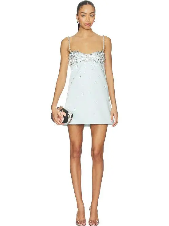 Retrofete Lorelai Embellished Mini Dress - Seychelles