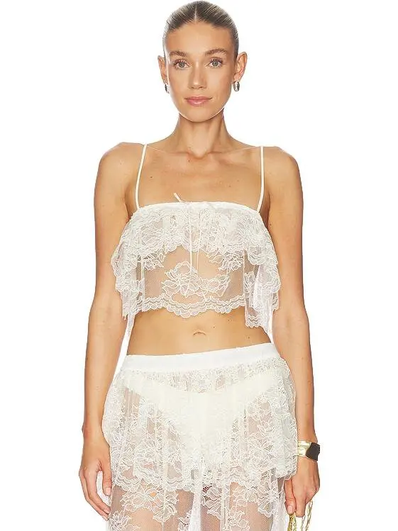 Tularosa Amelia Top - White