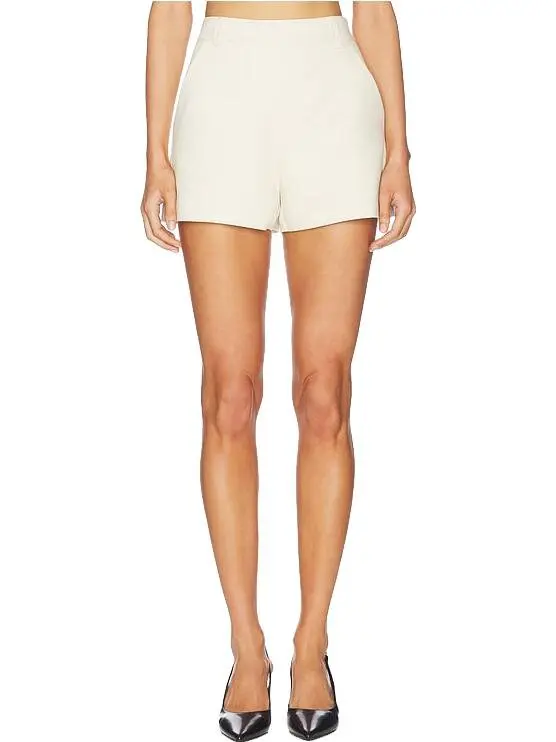 MAUDE CLUB Harper Shorts - Ivory