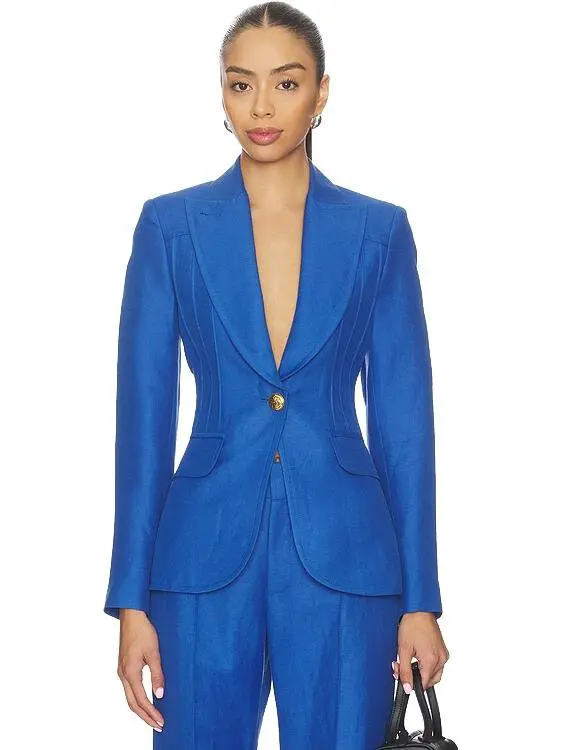 Smythe Pintuck Blazer - Nautical Blue