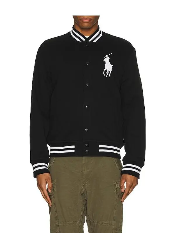 Polo Ralph Lauren Varsity Jacket - Black