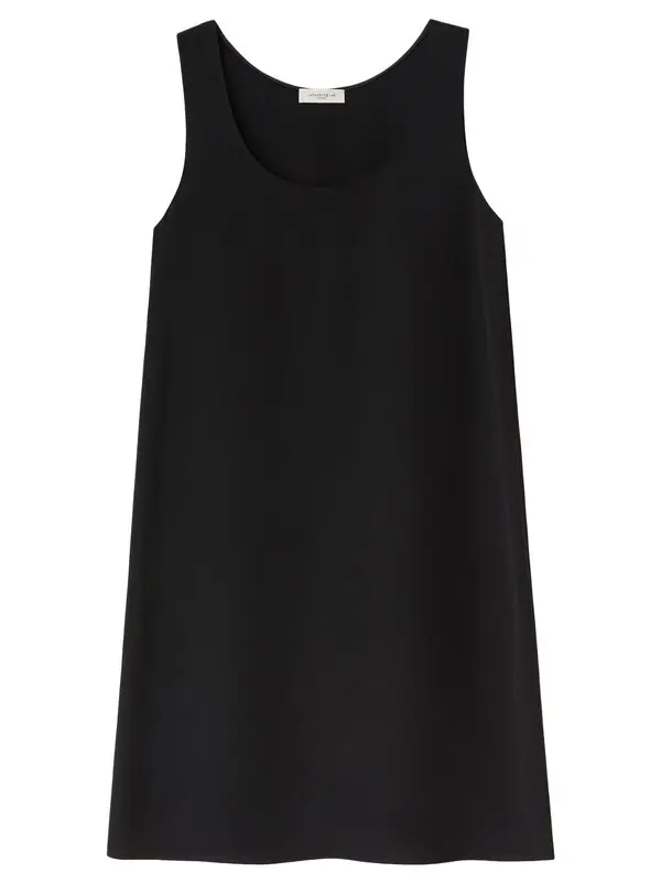 Lafayette 148 New York Sleeveless A-line Mini Dress - Black
