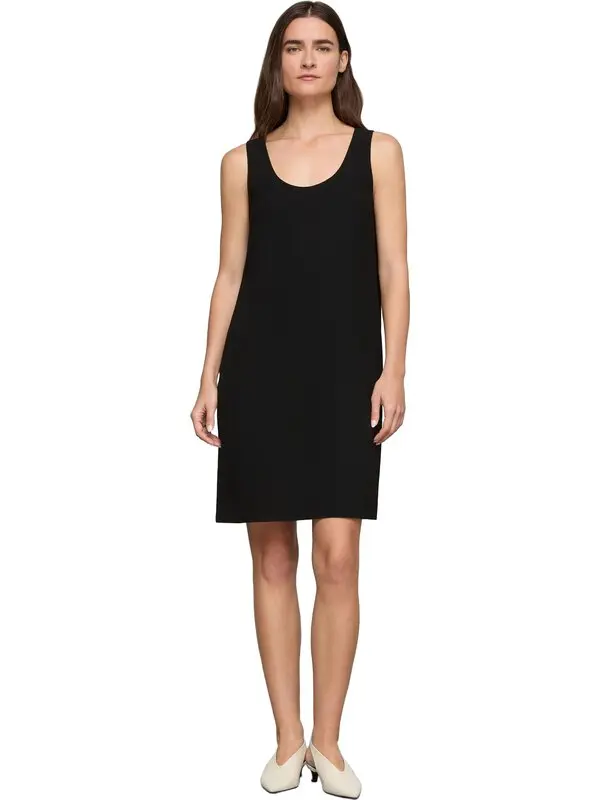 Lafayette 148 New York Sleeveless A-line Mini Dress - Black