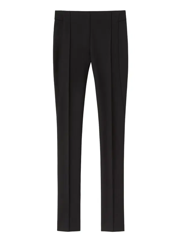 Lafayette 148 New York Scuba Gramercy Ankle Pant - Black