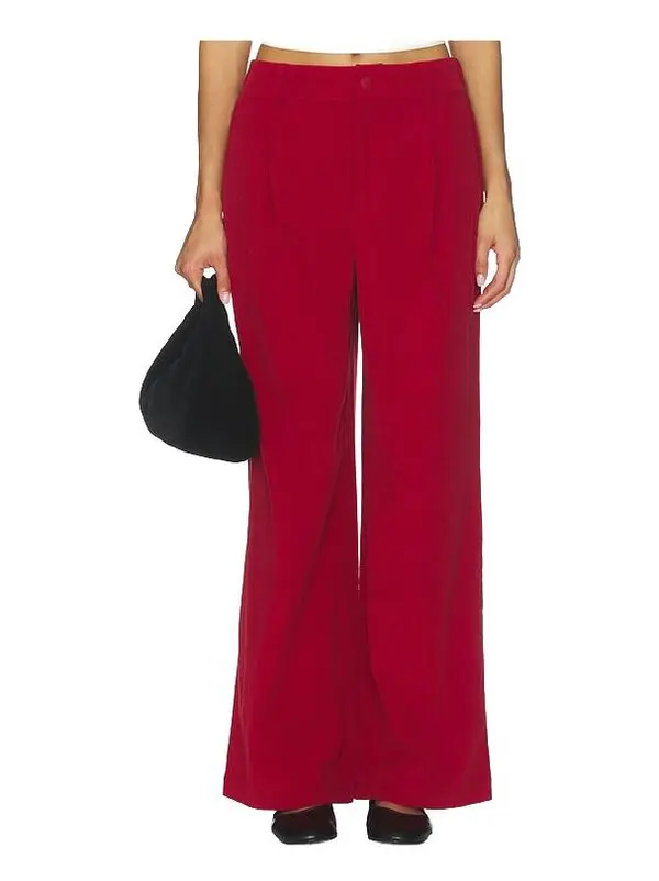Varley Floris Wide Leg 29.5 Pant - Red Dahlia