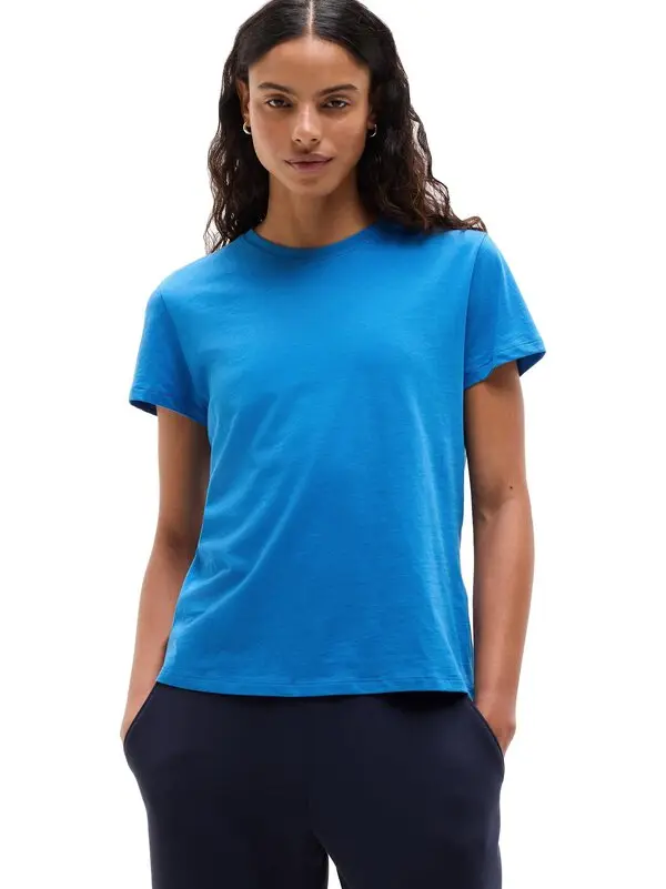 Athleta Cotton Classic Tee - Breaker